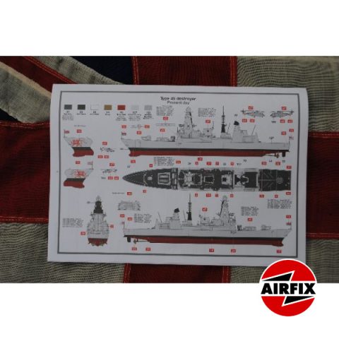 HMS Daring Type 45 Destroyer - Vive Modelismo