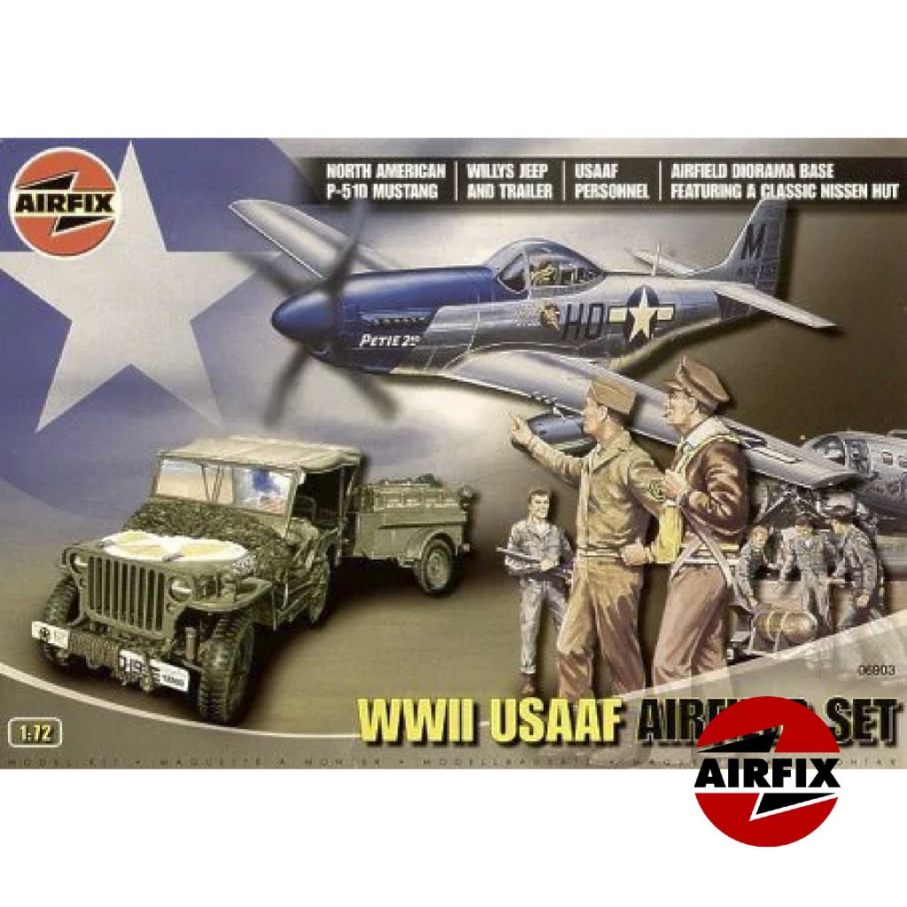 WWII USAAF Airfield Set - Vive Modelismo