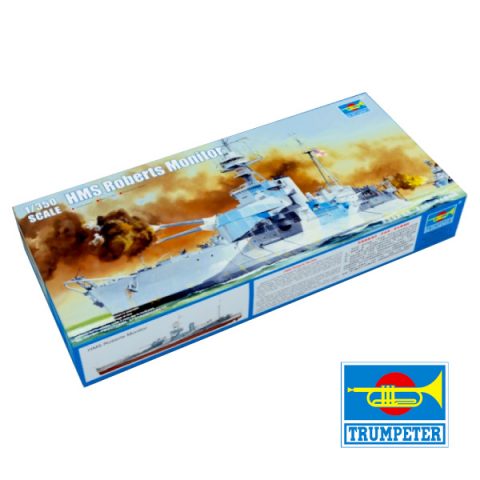 HMS Roberts Monitor - Vive Modelismo
